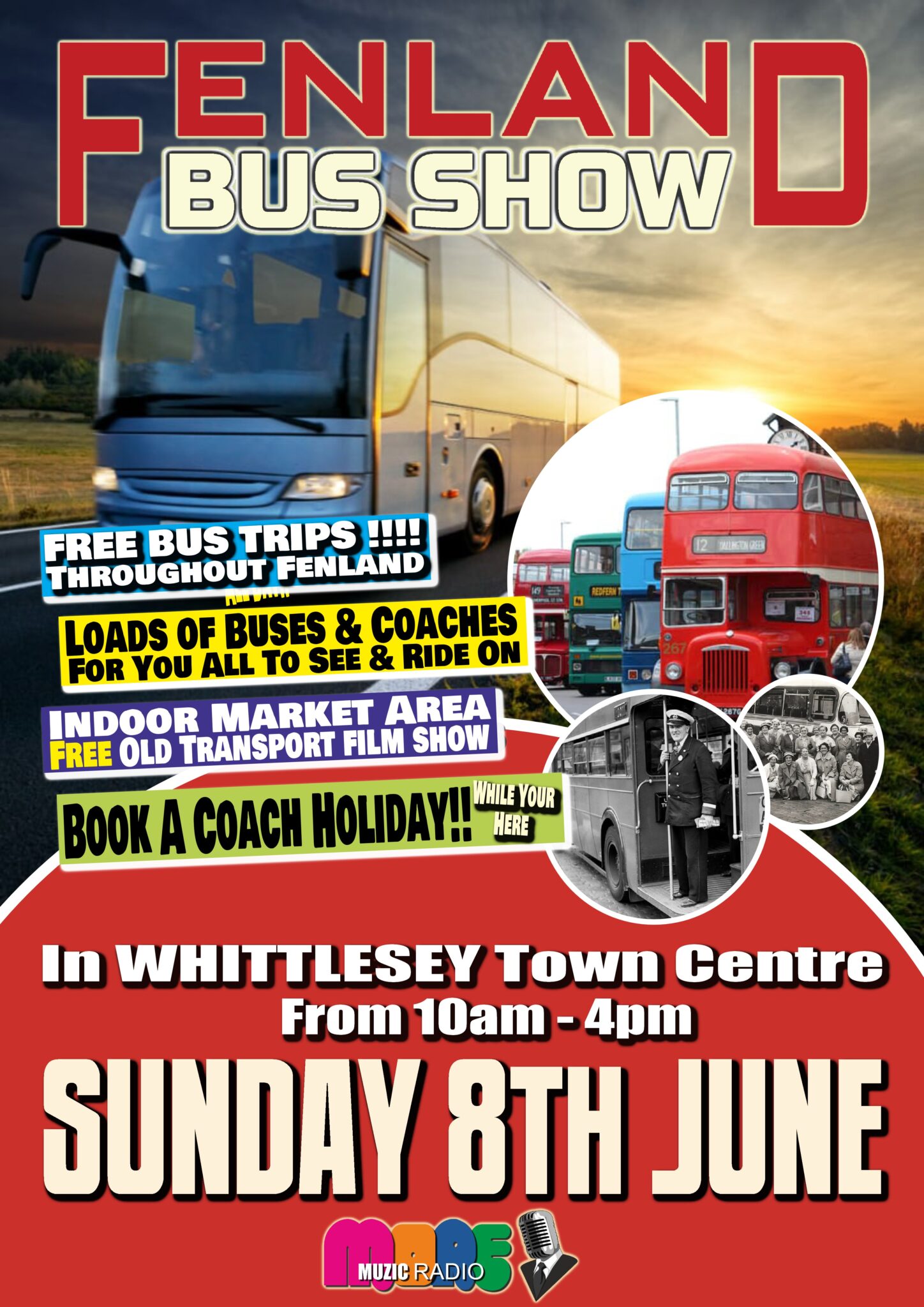 Fenland Bus Show This Sunday | Cllr Roy Gerstner – Community Activist